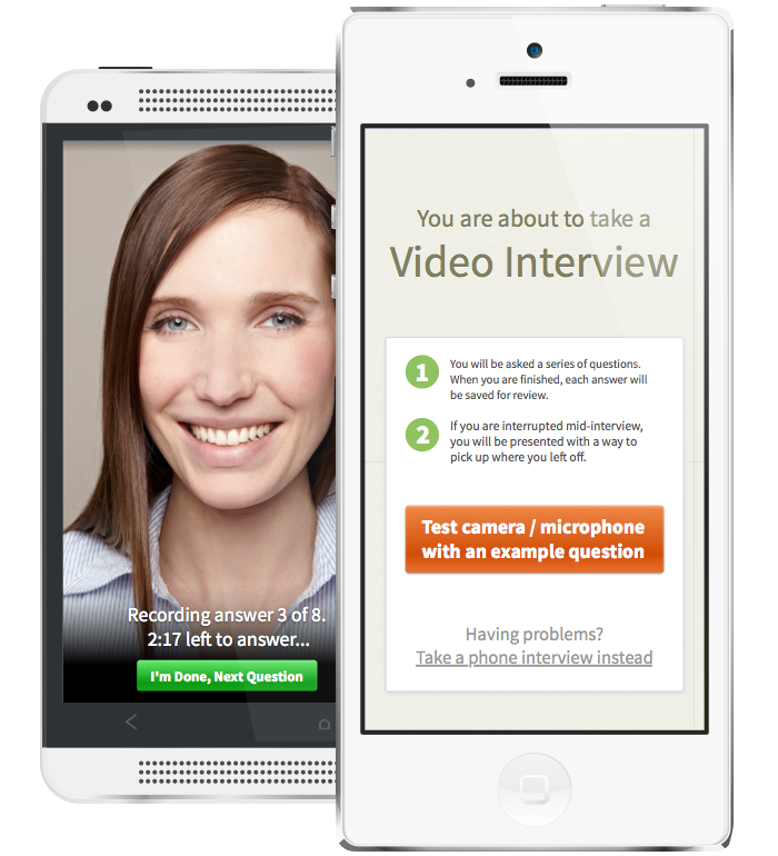 Video mobile interviews anytime, anywhere | Voice Advantage